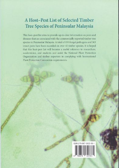 FRIM Digital Shop. A Host-Pest List of Selected Timber Tree Species of ...